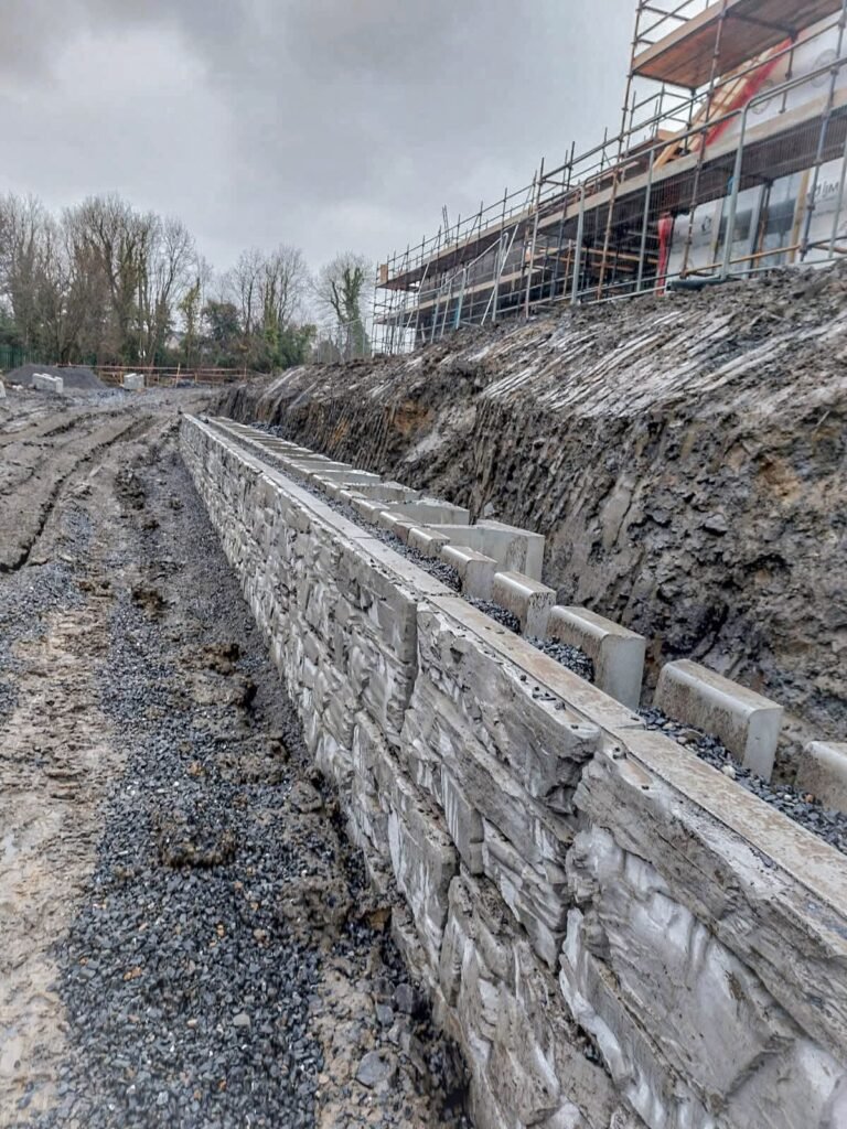 TOTAL Retaining Wall Construction Company Newcastle & Durham